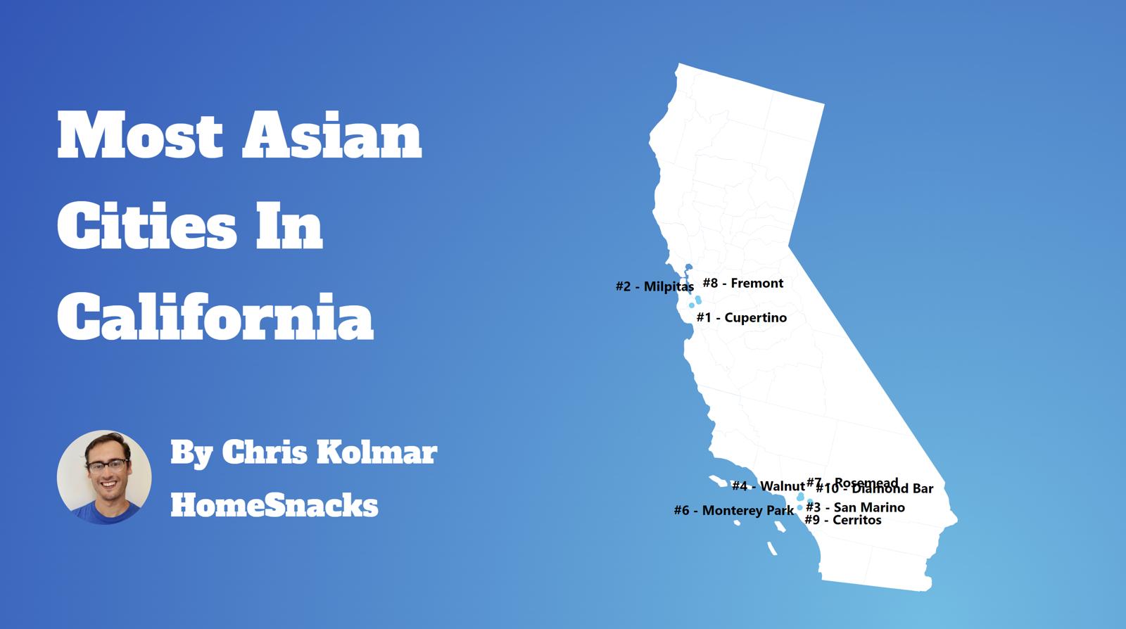 California Cities With The Largest Asian Population For 2025 | HomeSnacks