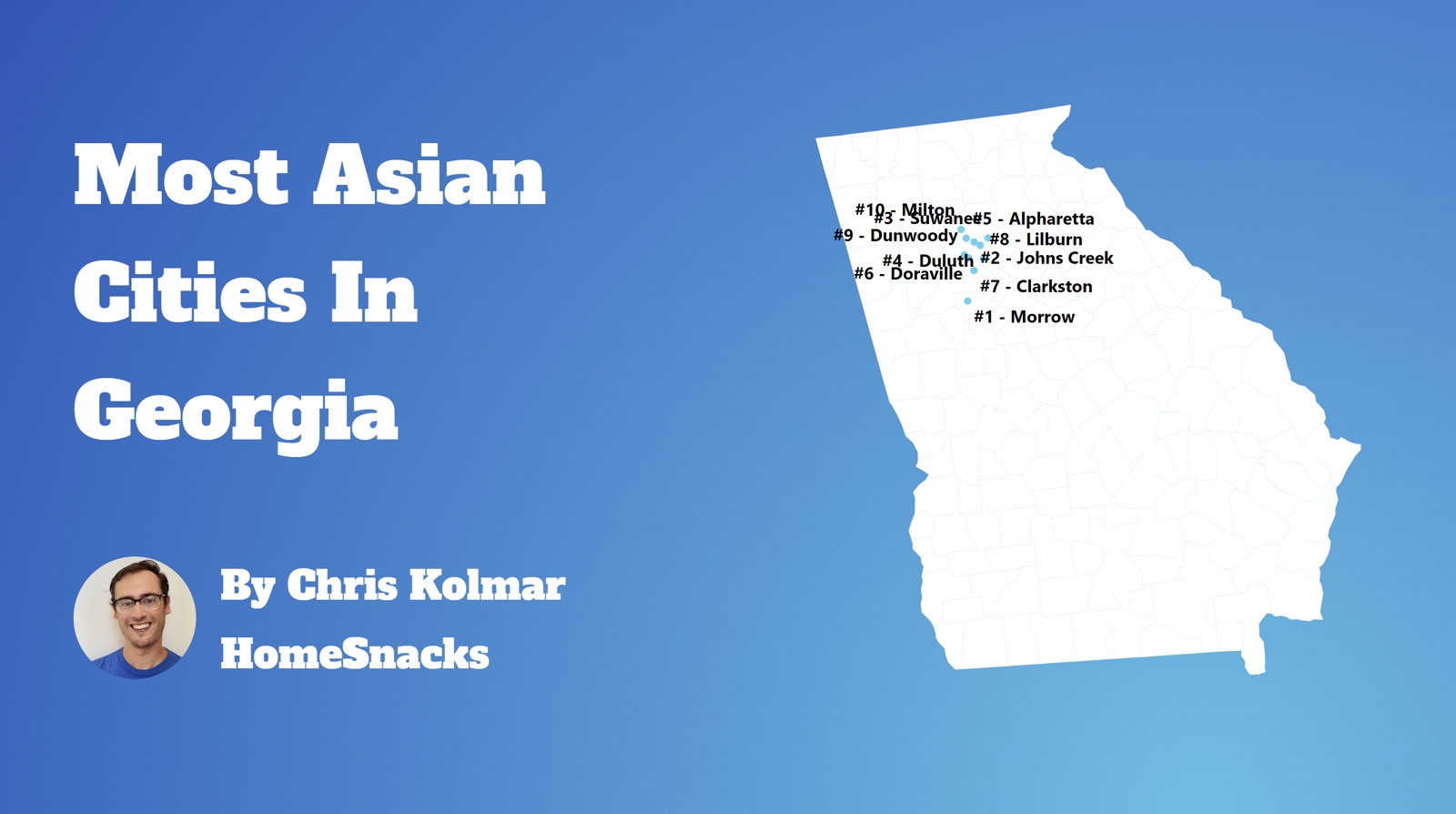 Georgia Cities With The Largest Asian Population For 2026 | HomeSnacks