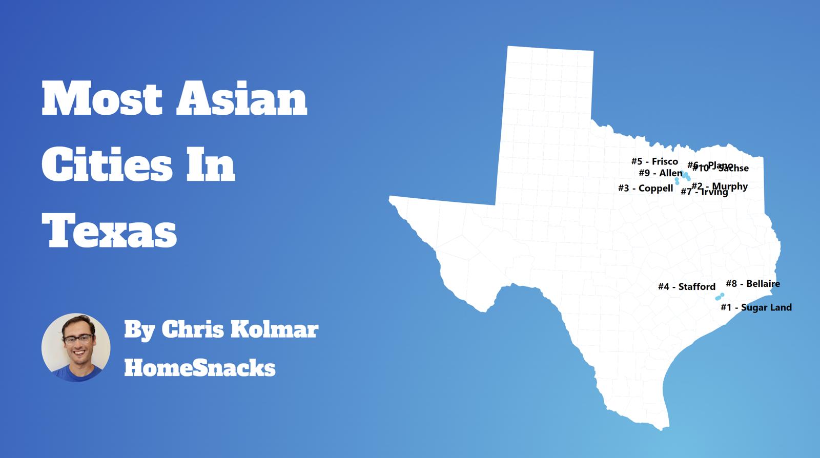 Texas Cities With The Largest Asian Population For 2026 | HomeSnacks