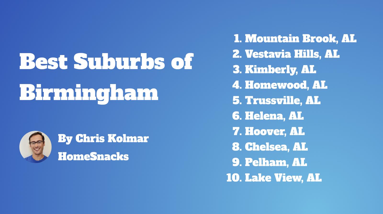 10 Best Birmingham Suburbs To Live In [2024] | HomeSnacks