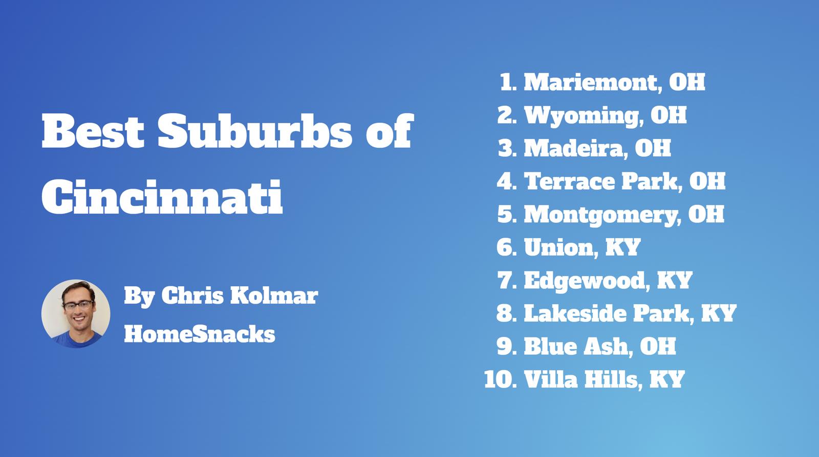 10 Best Cincinnati Suburbs To Live In [2025] | HomeSnacks