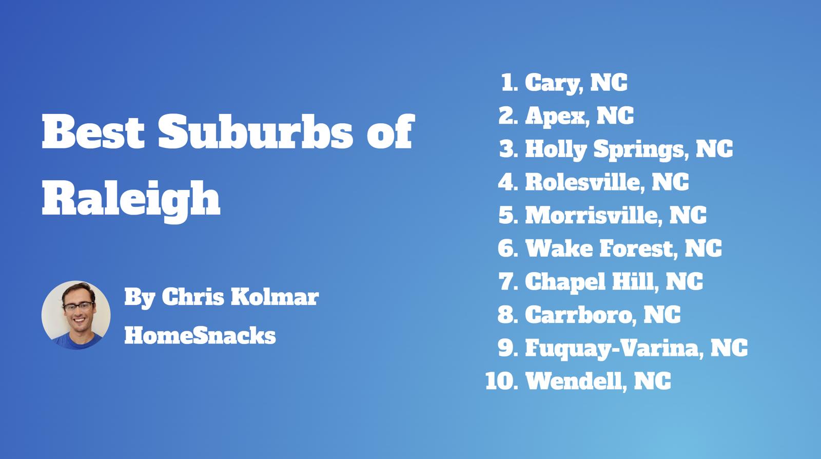 10 Best Raleigh Suburbs To Live In [2025] | HomeSnacks