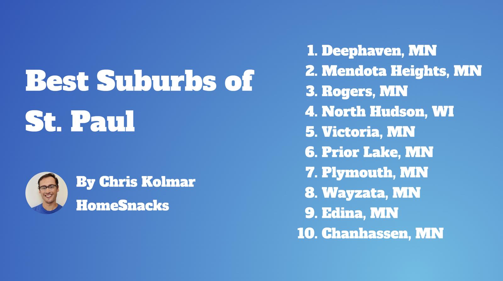 10 Best St. Paul Suburbs To Live In [2025] | HomeSnacks