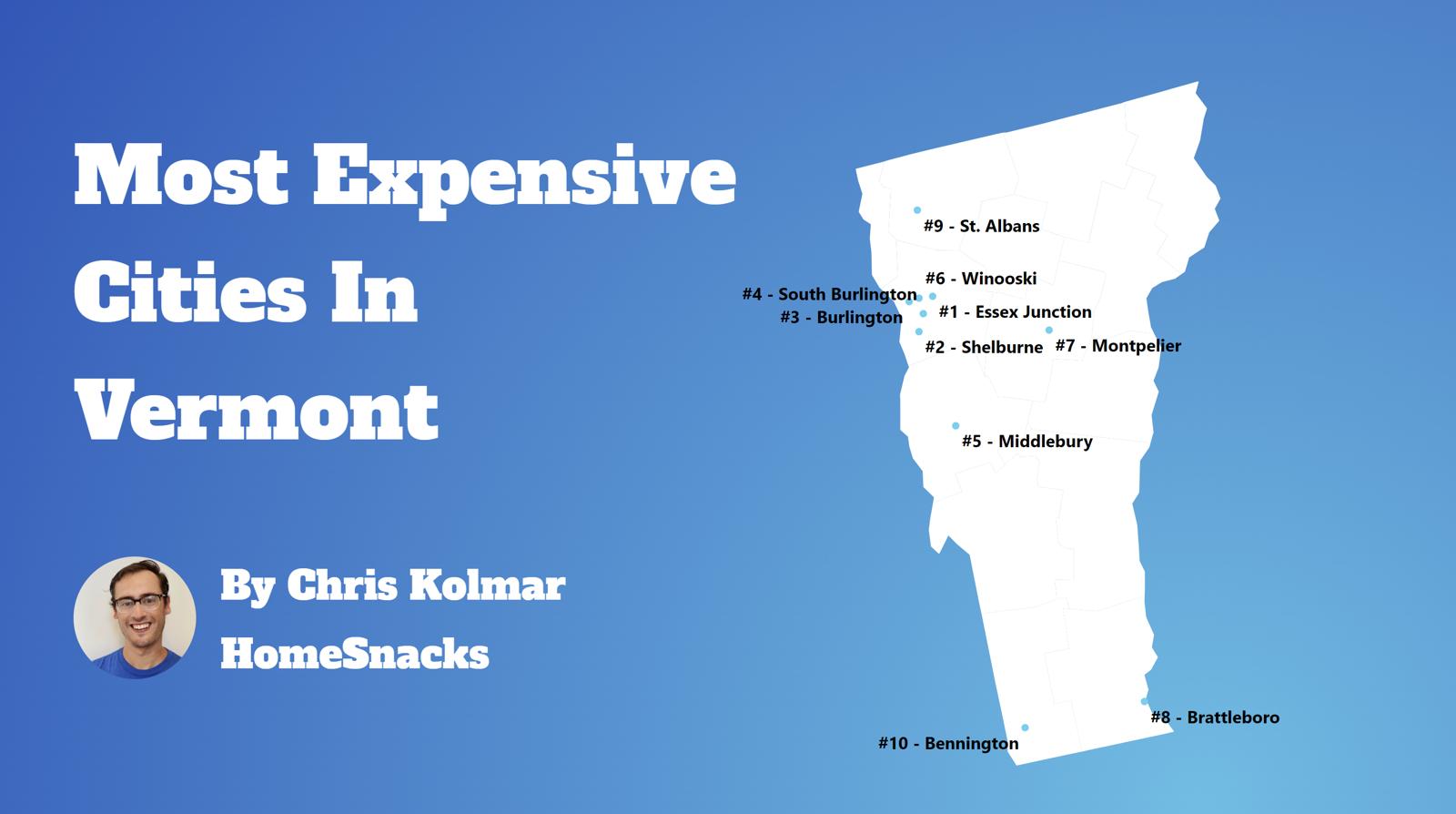 10 Most Expensive Places To Live In Vermont [2026] | HomeSnacks