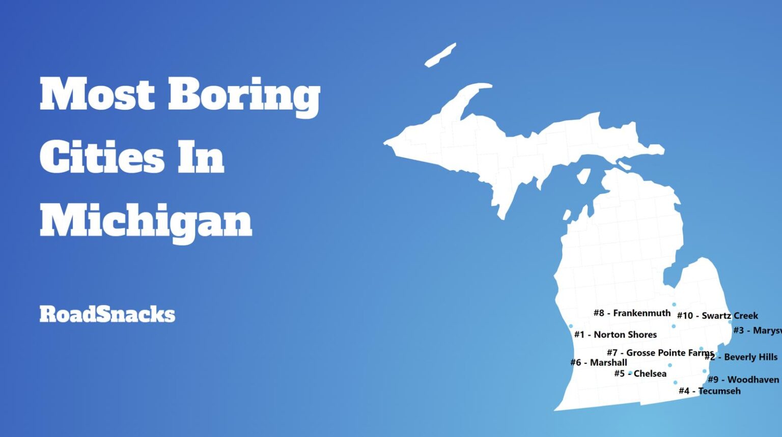 The 10 Most Boring Places In Michigan [2026]